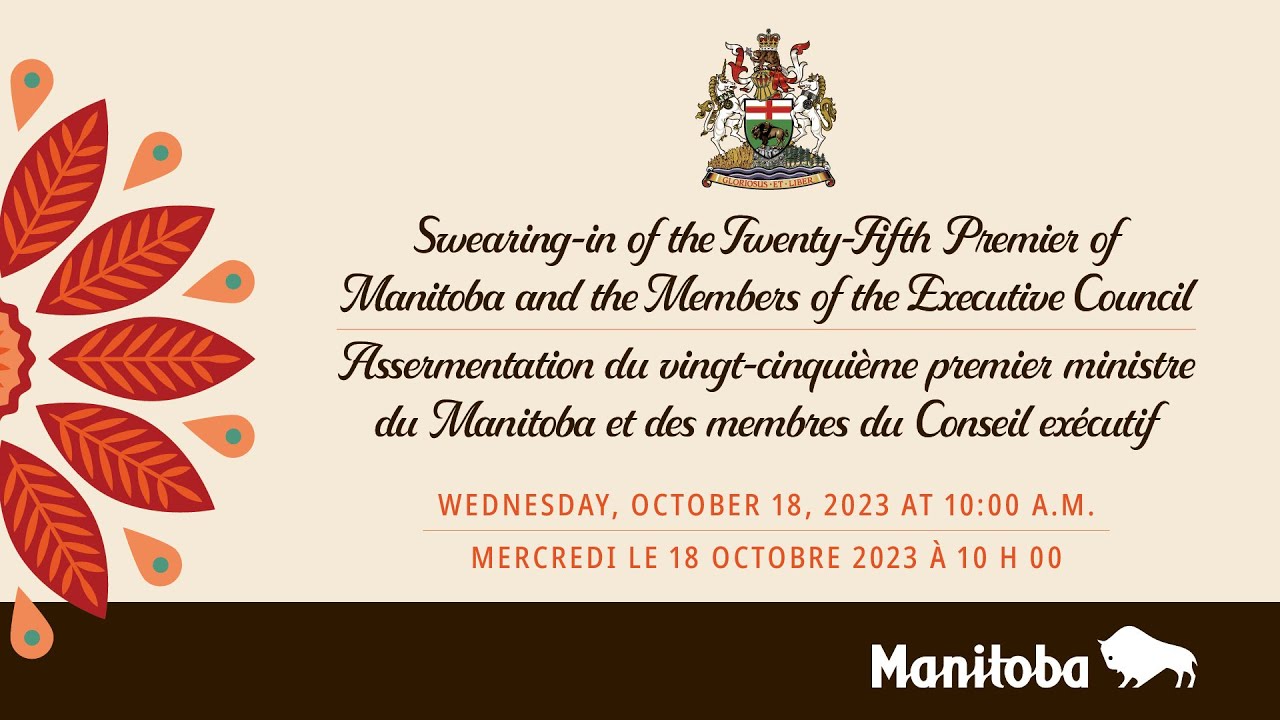 WATCH: Wab Kinew is Sworn-In as 25th Premier of Manitoba