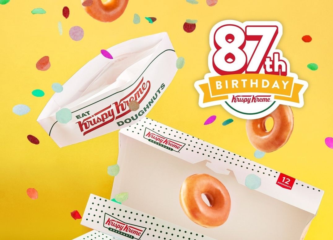 87 Cents for a Dozen Krispy Kreme Doughnuts on July 12, 2024